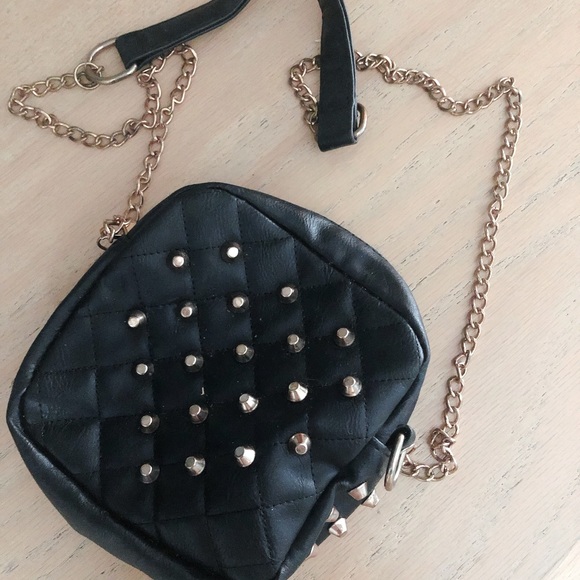 Ardene | Bags | Mini Studded Faux Leather Cross Body Bag | Poshmark